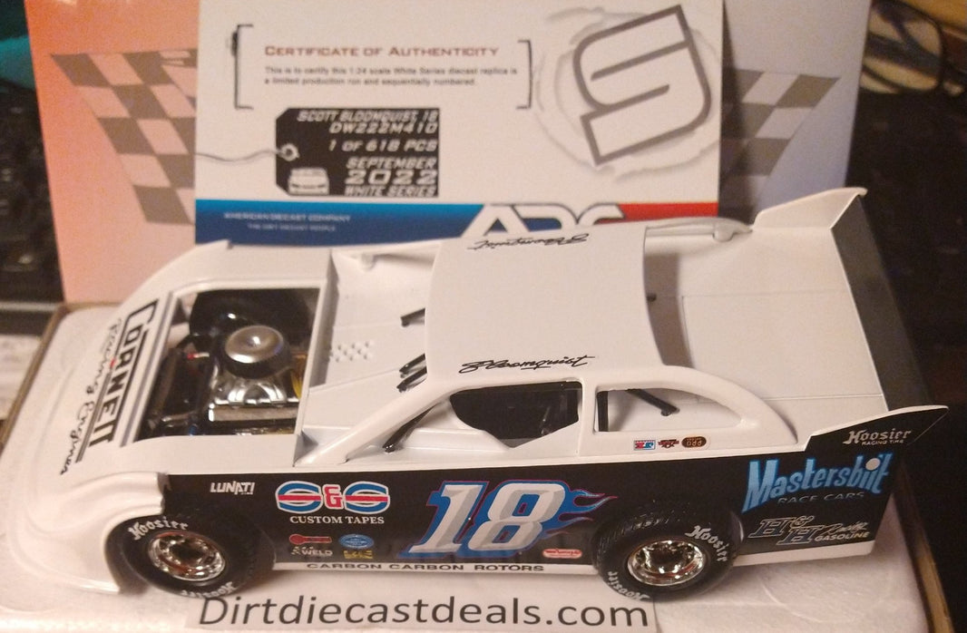2022 ADC Dirt Late Model 1/24 Diecast – Dirt Diecast Deals