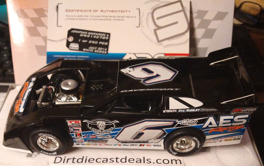 2021 And Older ADC Dirt Late Model 1/24 Diecast – Dirt Diecast Deals