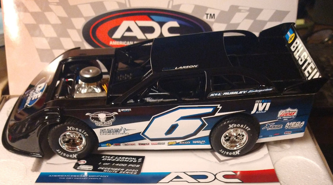 Kyle Larson 2020 ADC 1/24 Dirt Late Model Diecast – Dirt Diecast Deals