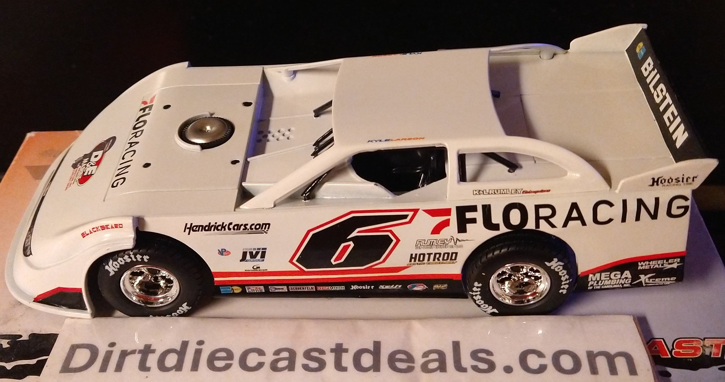 Kyle Larson Custom 1/24 Flo Racing Late Model Dirt Diecast – Dirt ...