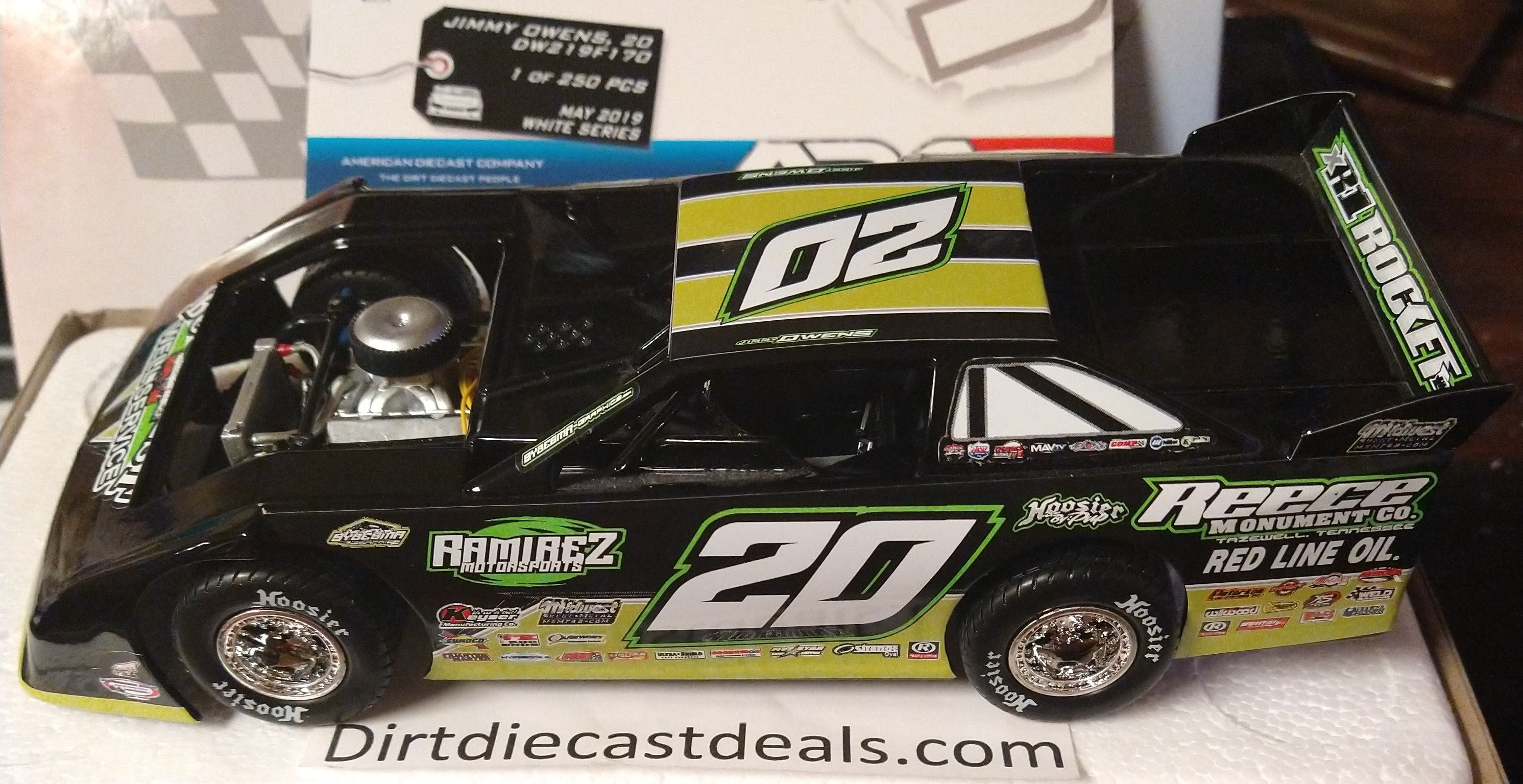 2021 And Older ADC Dirt Late Model 1/24 Diecast – Dirt Diecast Deals