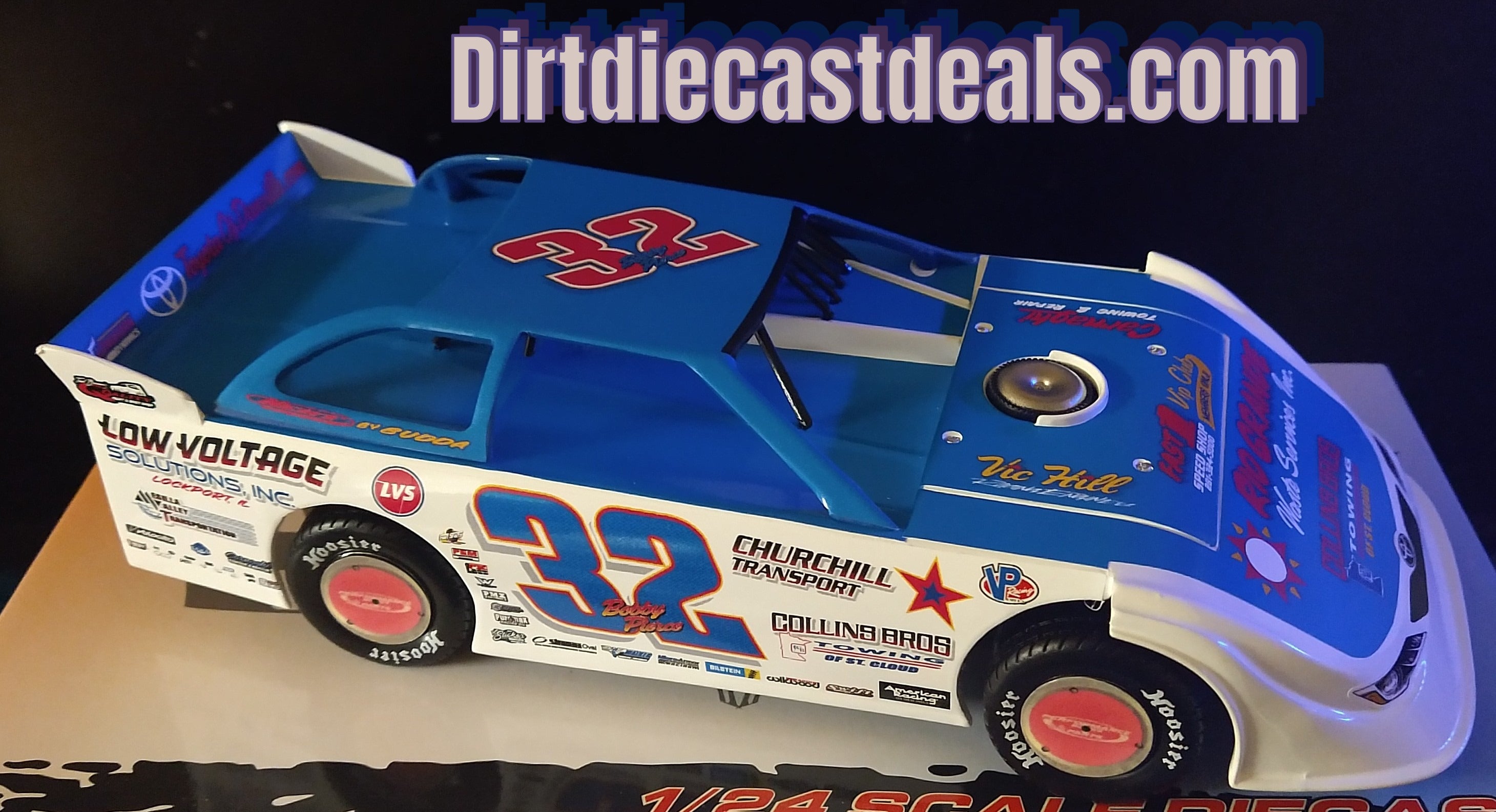 2025 ADC Late Model Dirt Car 1/24 Scale Diecast – Dirt Diecast Deals