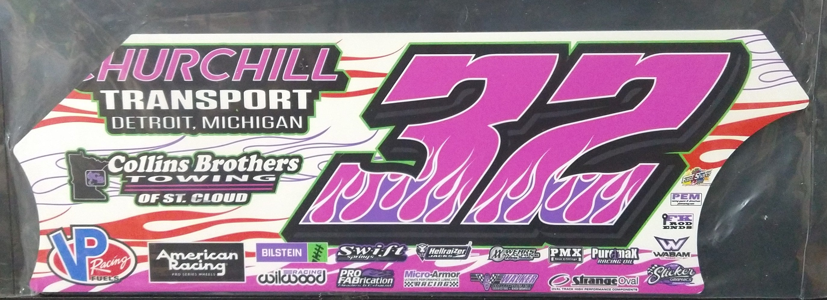 Bobby Pierce 2025 World 100 12in Mini Door – Dirt Diecast Deals