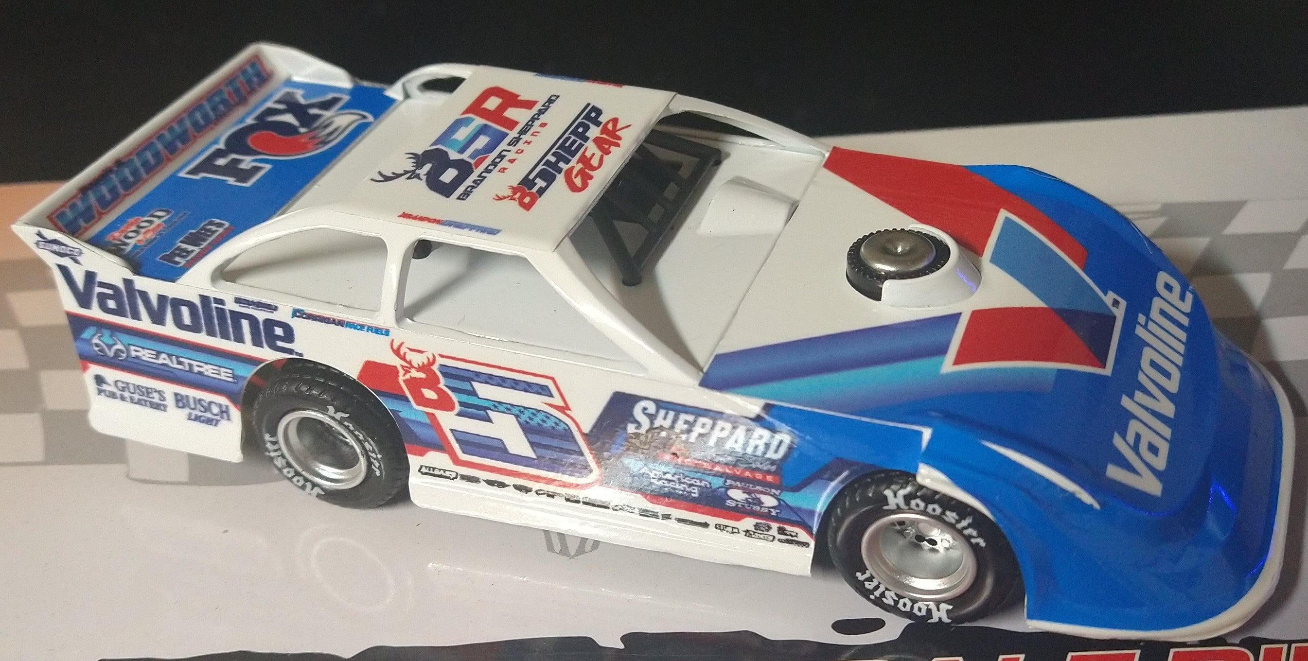 Brandon Sheppard 2024 Dome 1/32 Dirt Late Model Pull Back Car – Dirt ...