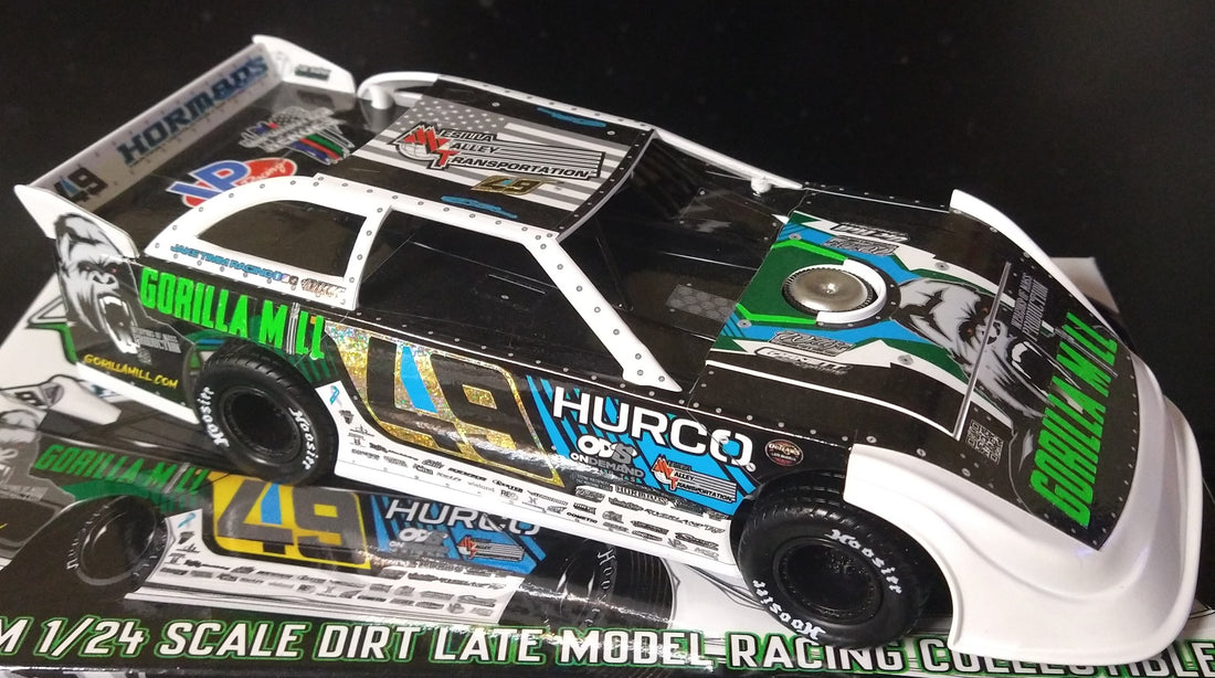 Jake Timm 2025 SRA Custom Dirt Late Model 1/24 Car Only 49 Made – Dirt ...