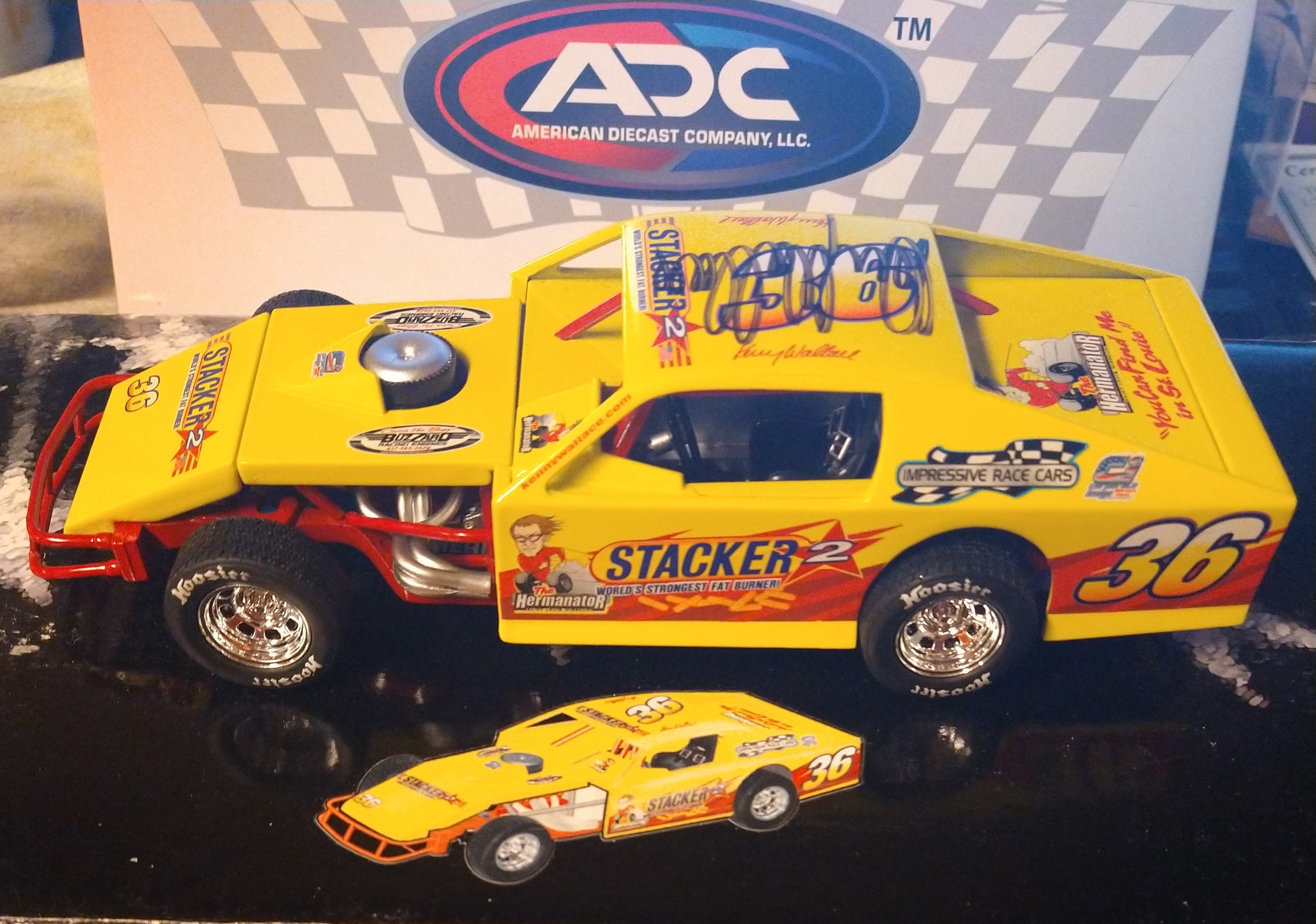 2021 And Older ADC Dirt Late Model 1/24 Diecast – Dirt Diecast Deals