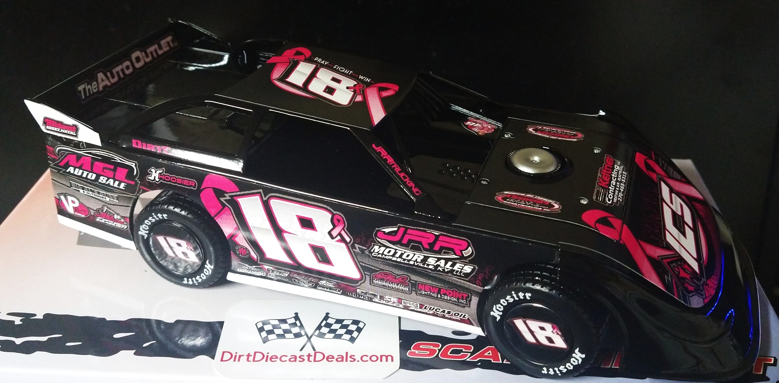 Daulton Wilson 2025 ADC Cancer Awareness Dirt Late Model 1/24 Diecast ...