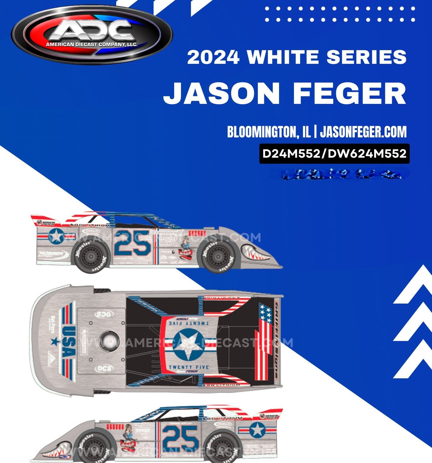 ADC Late Model Diecast Pre order – Dirt Diecast Deals