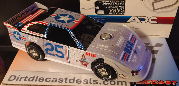 2024 ADC Late Model Dirt Car 1/24 Scale Diecast – Dirt Diecast Deals